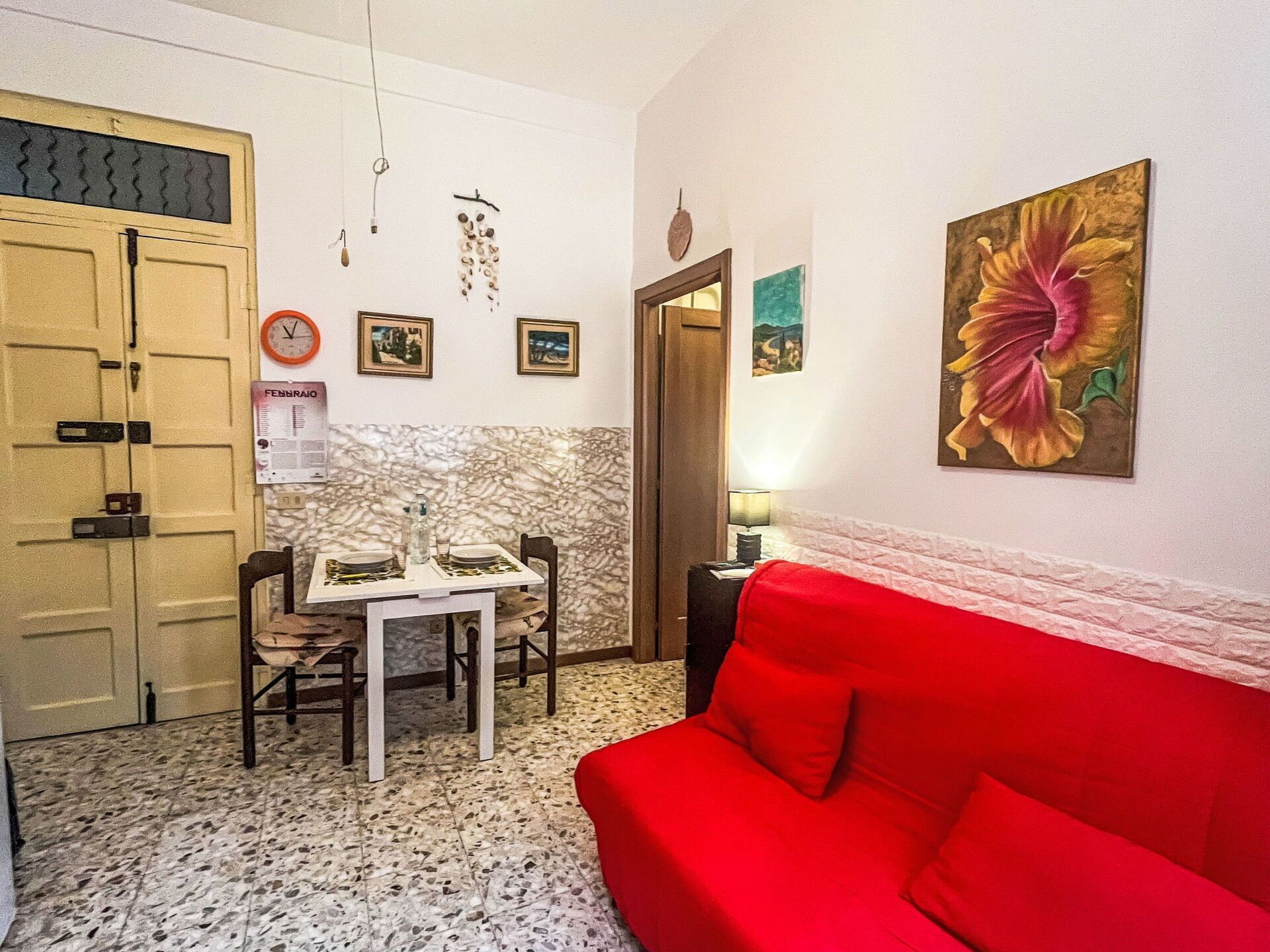 Bel Appartement Pour 4 Personnes Avec Climatisation, Tv Et Balcon - Imperia