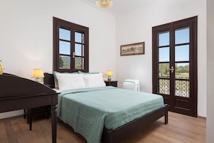 Vila, vista para o mar