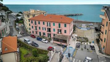 Apartamento família, 3 quartos, sacada, de frente para o mar (Amiadò) | Fachada