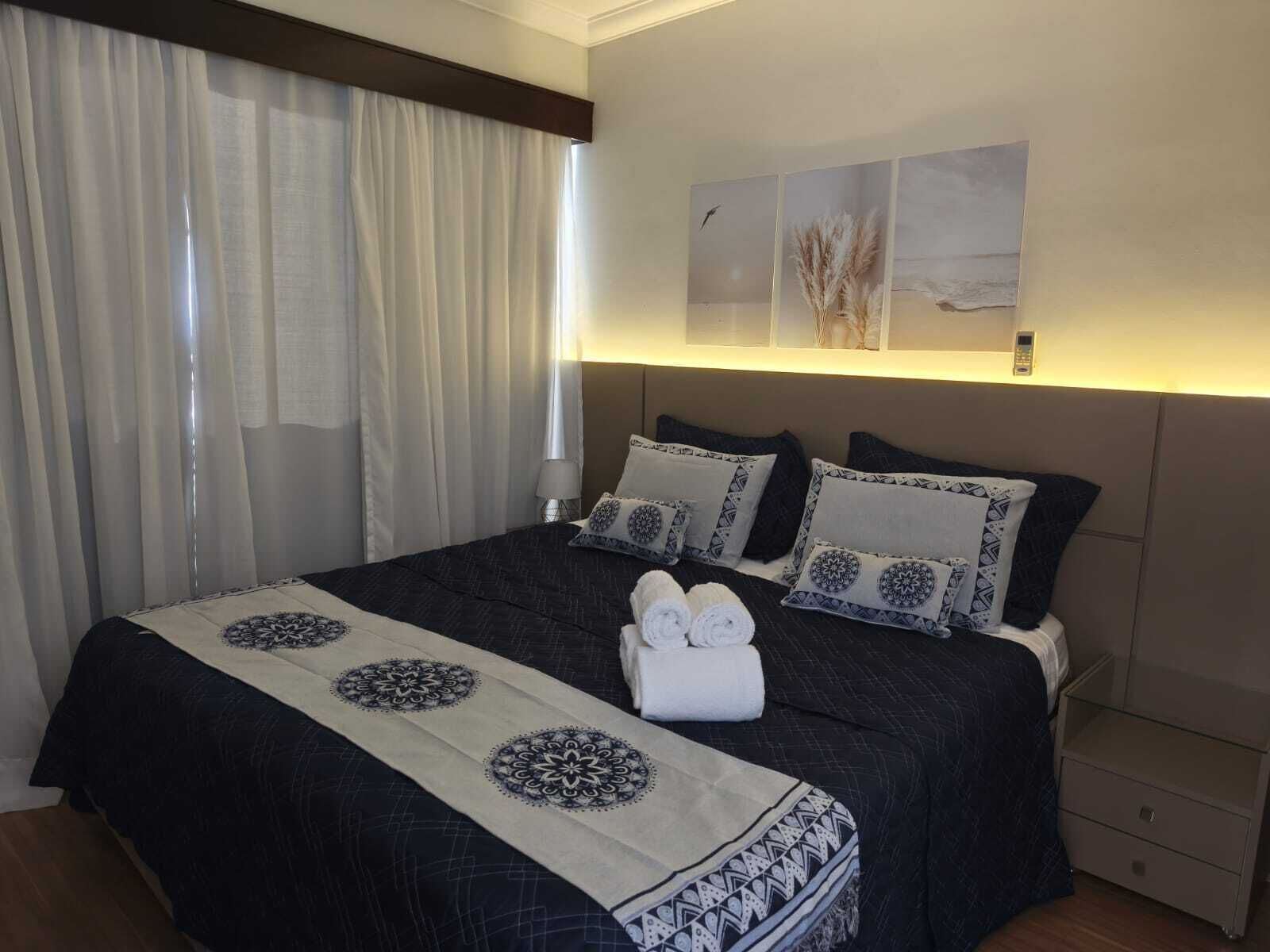 Apartamento Comfort, varanda, Vista para a cidade