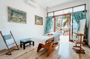 Sala(s) para tratamentos a casais, banheira de hidromassagem