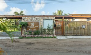 Apartamento básico | Detalhe da fachada