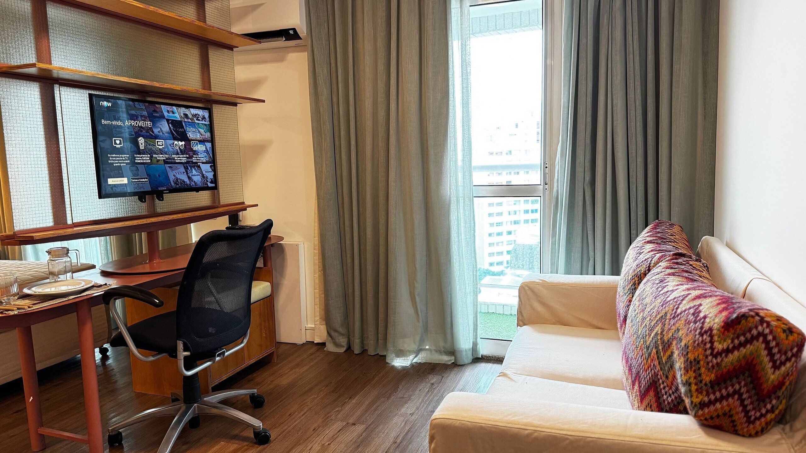 Suíte luxo | Área de estar