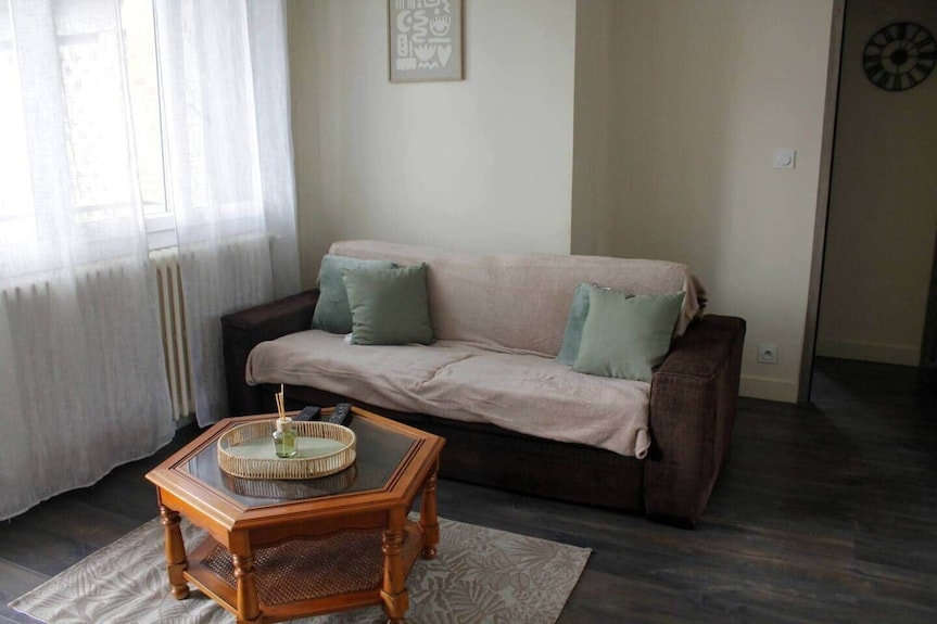 L'atl: Central T4, Telecommuting + Parking + Balcony - Lyon