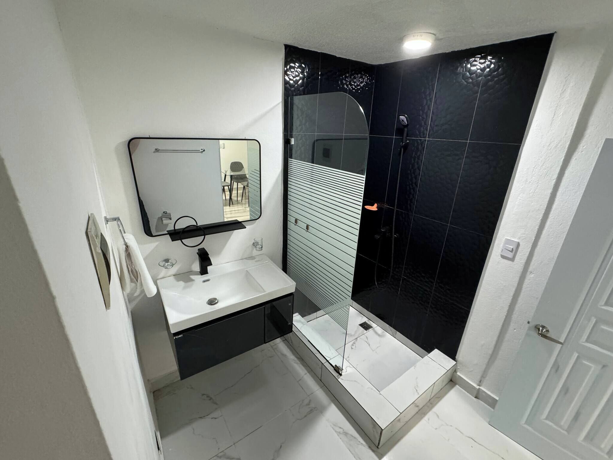 Apartamento, 1 quarto, acessível, pátio | Casa de banho