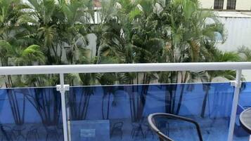 Apartamento, 1 quarto, pátio | Varanda