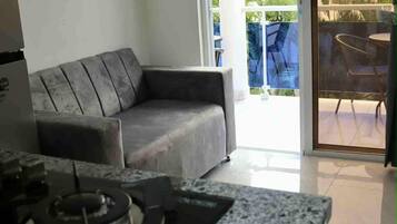 Apartamento, 1 quarto, pátio | Interior