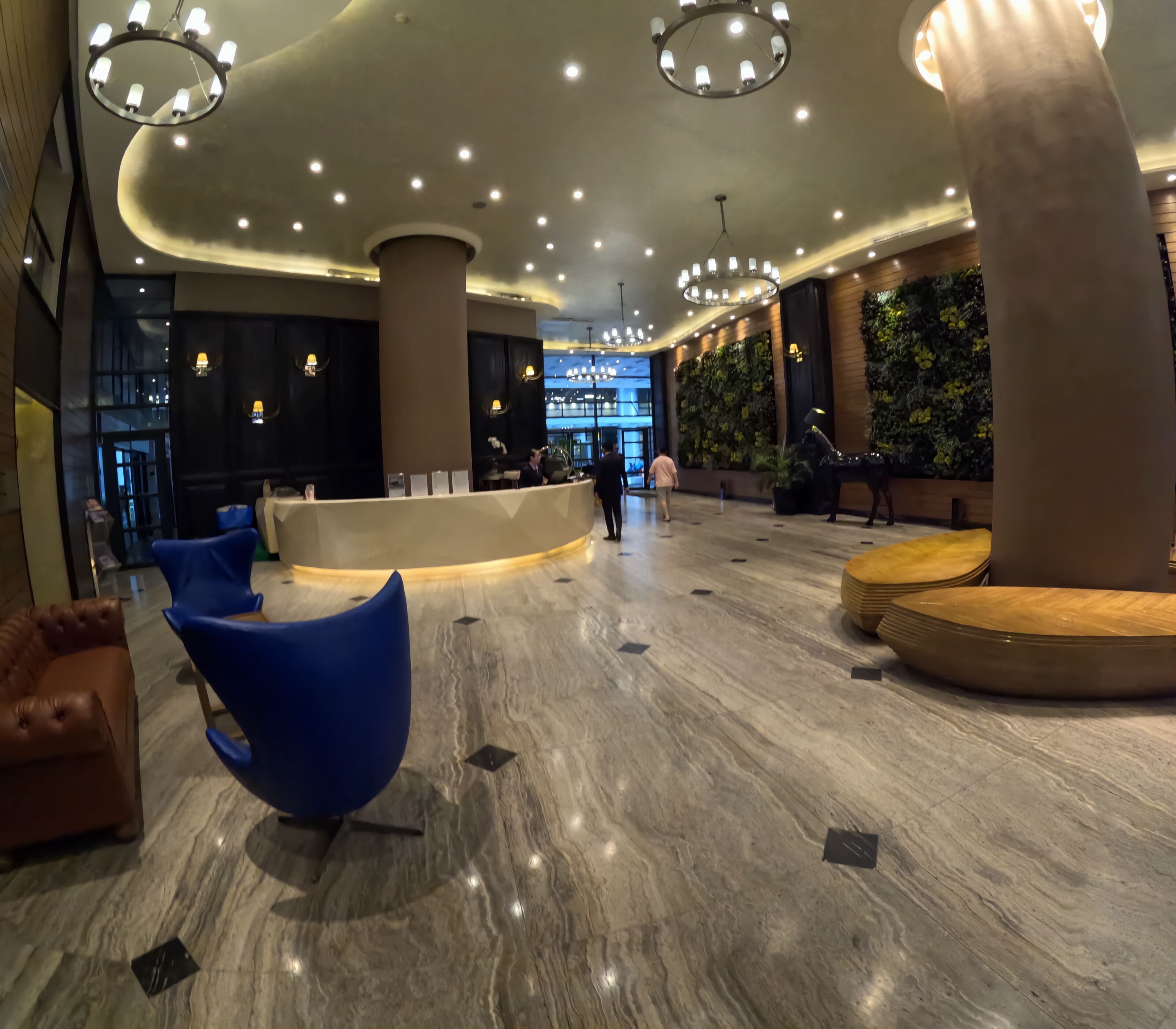 Sala de estar do lobby