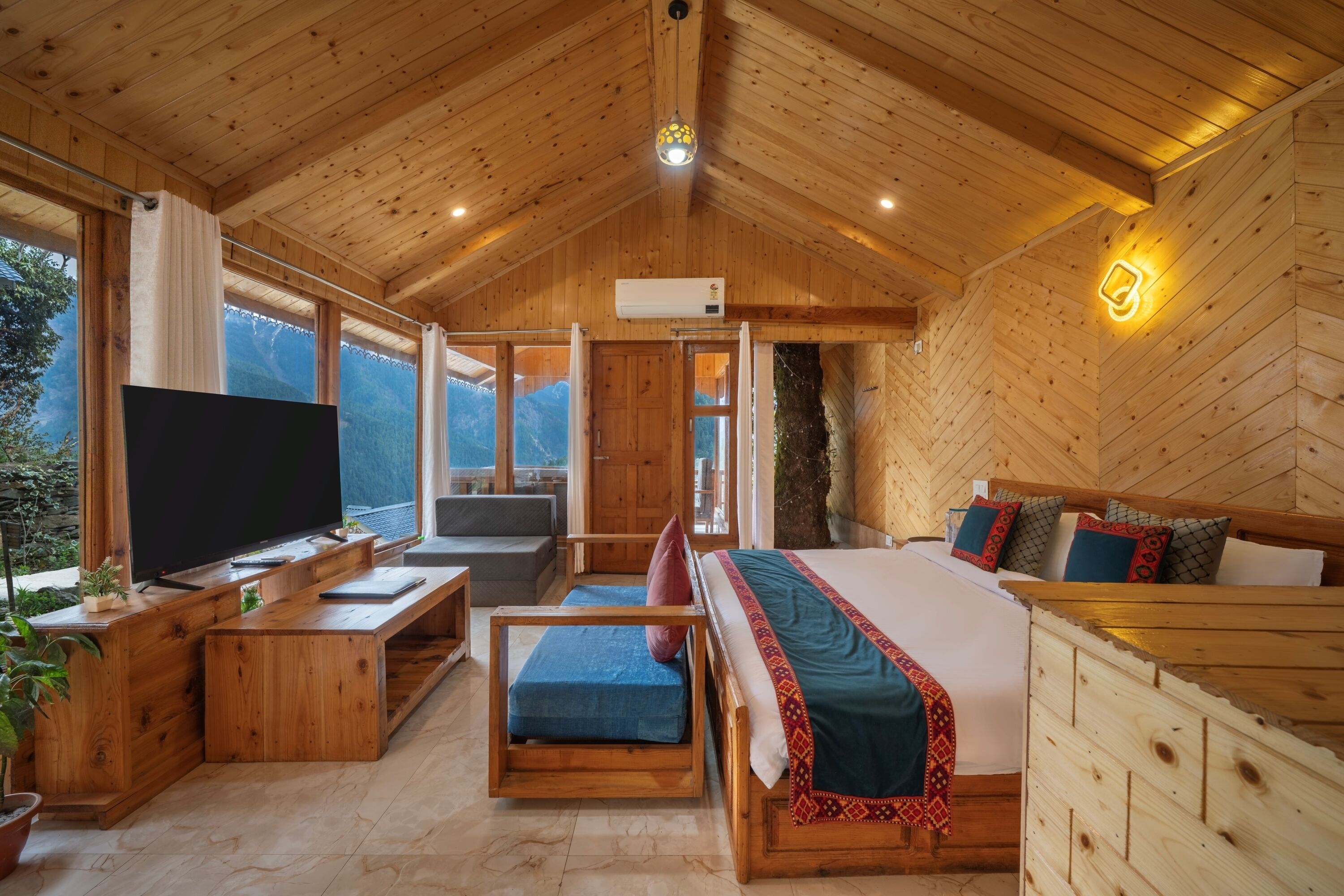 Quarto Deluxe, varanda, vista para o vale