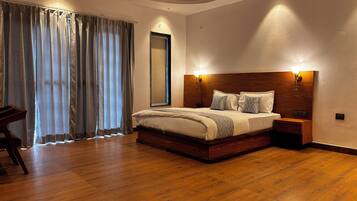 Quarto Triplo Familiar, vista para a colina