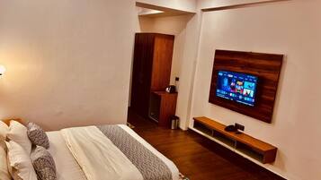 Quarto casal luxo, vista para a colina