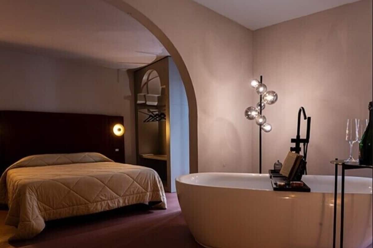 Suíte estúdio júnior, banheira, vista para a cidade