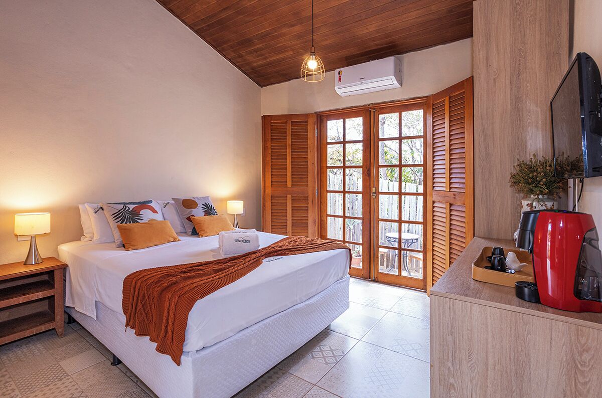 Quarto luxo | Vista do quarto