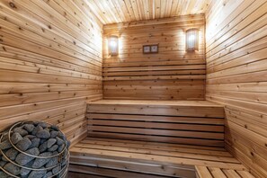 Casa de Luxo, pátio | Sauna