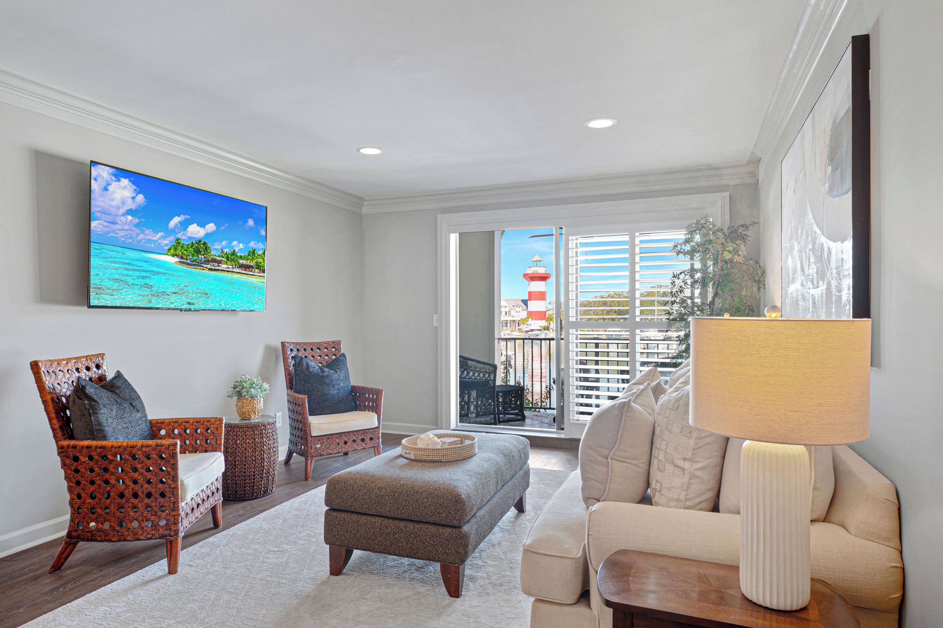 Harbour Town Marina View Villa | Balcony, Walk To Dining, Shops & Lighthouse In Sea Pines - Bluffton, SC