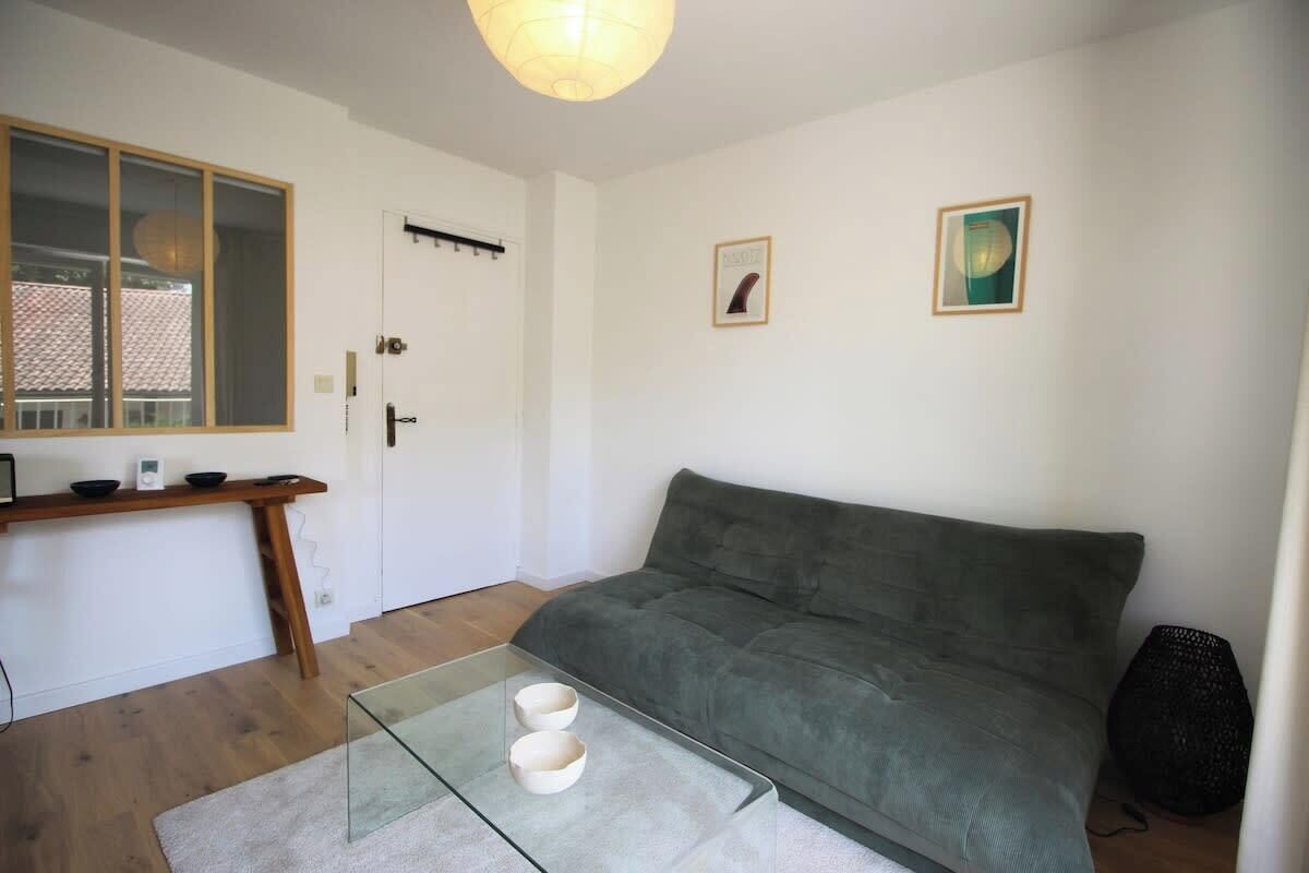 Bel Appartement Lumineux Avec Balcon Situé à Biarritz. - Biarritz