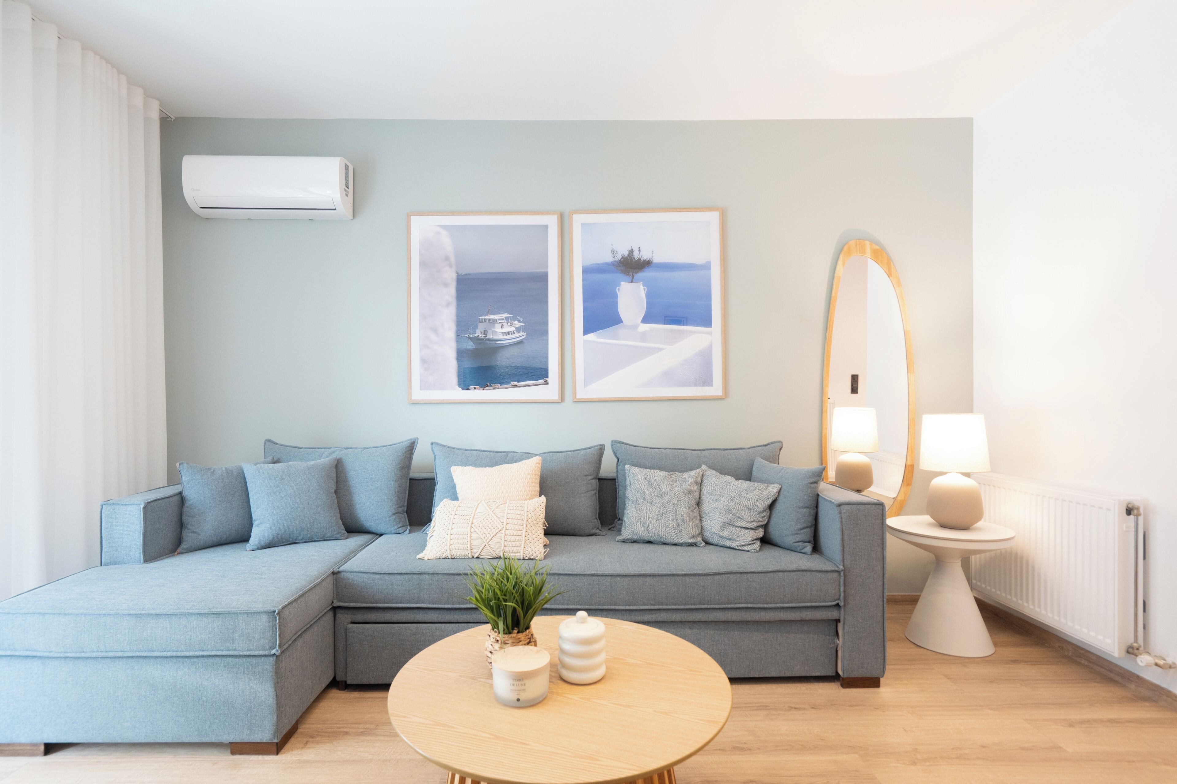 Apartamento de Luxo | Sala de estar | Smart TV 
