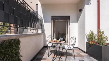 Quarto Duplo Comfort, vista para o jardim | Vista para o jardim
