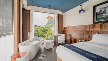 Quarto Duplo de Luxo, vista para a colina