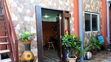 Suíte estúdio premium, 1 cama Queen | Detalhe da fachada