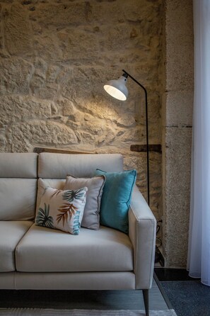 Estúdio Comfort, Vista para a cidade | Sala de estar