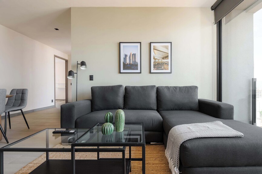 W* | Engaging 3br W/ Balcony In Be Grand Del Valle - Ciudad de México