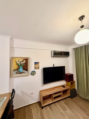 Apartamento família, 2 quartos, vista para a montanha | Área de estar
