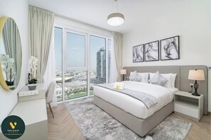 Apartamento superluxo, sacada, vista para a cidade