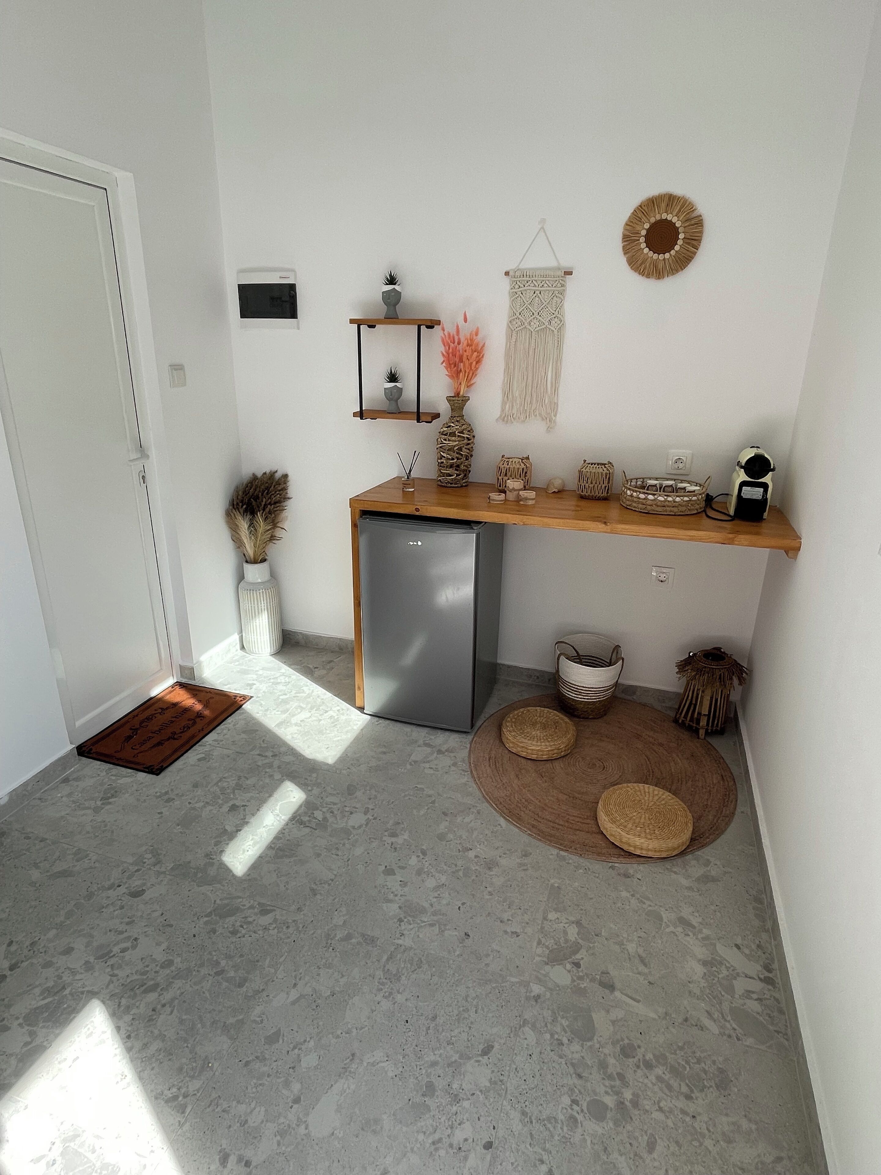 Quarto Quádruplo Deluxe | Com decoração personalizada, com mobília individualizada, secretária 