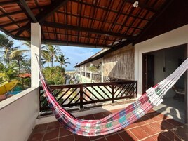 Apartamento, sacada, vista para o mar | Área da propriedade