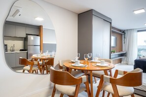 Apartamento conforto | Opções para refeição