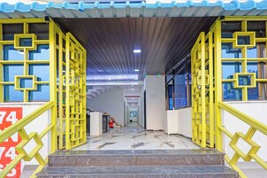 Entrada do alojamento