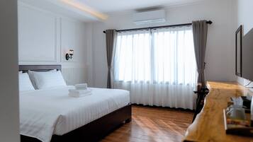 Quarto Duplo Deluxe, vista para o jardim