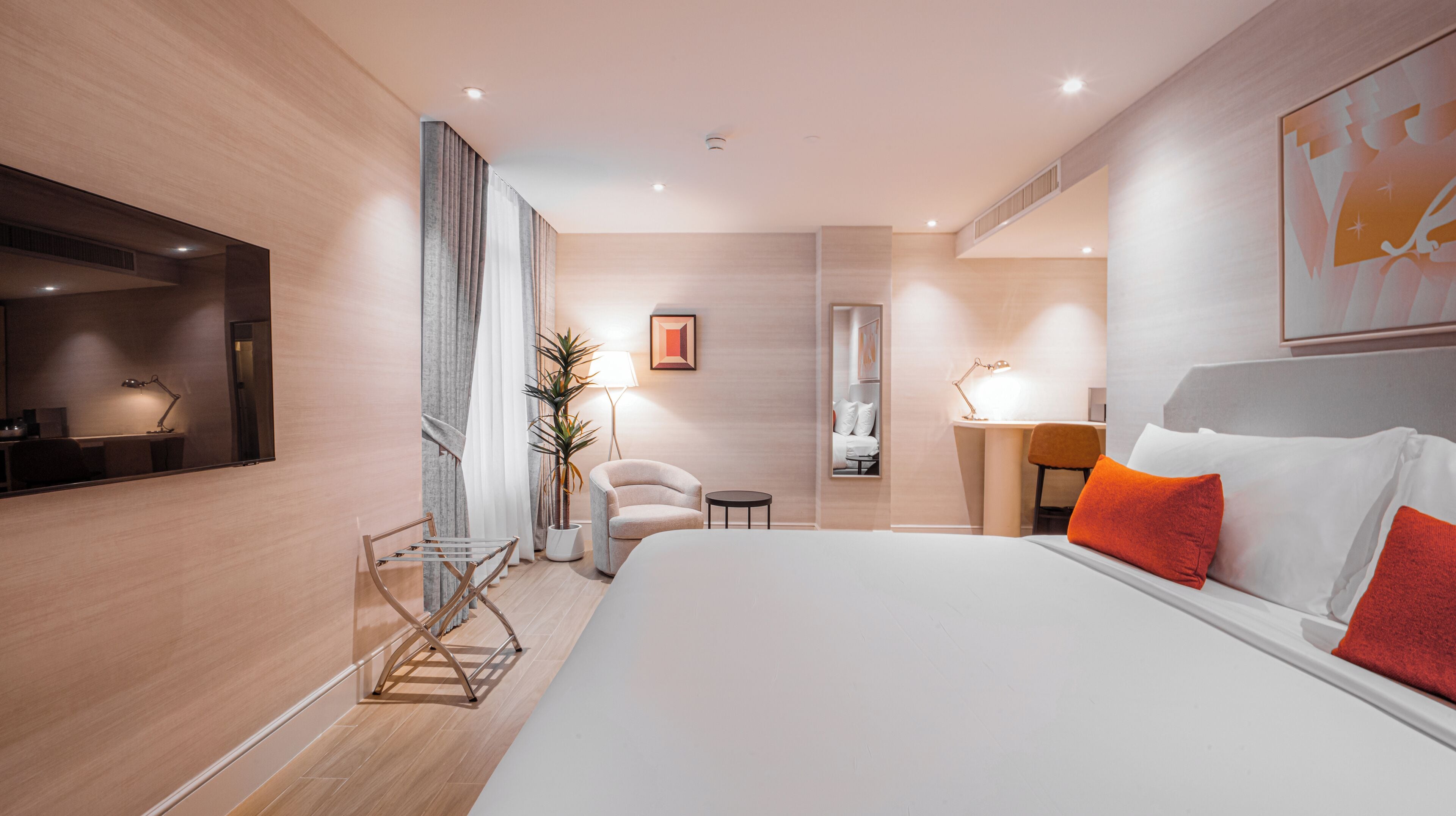 Urban Prime | Cofre no quarto, Wi-fi grátis, roupa de cama fornecida 