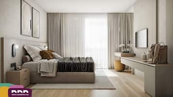 Suite Superior, varanda, vista para o mar | Minibar, secretária, Wi-fi grátis, roupa de cama fornecida
