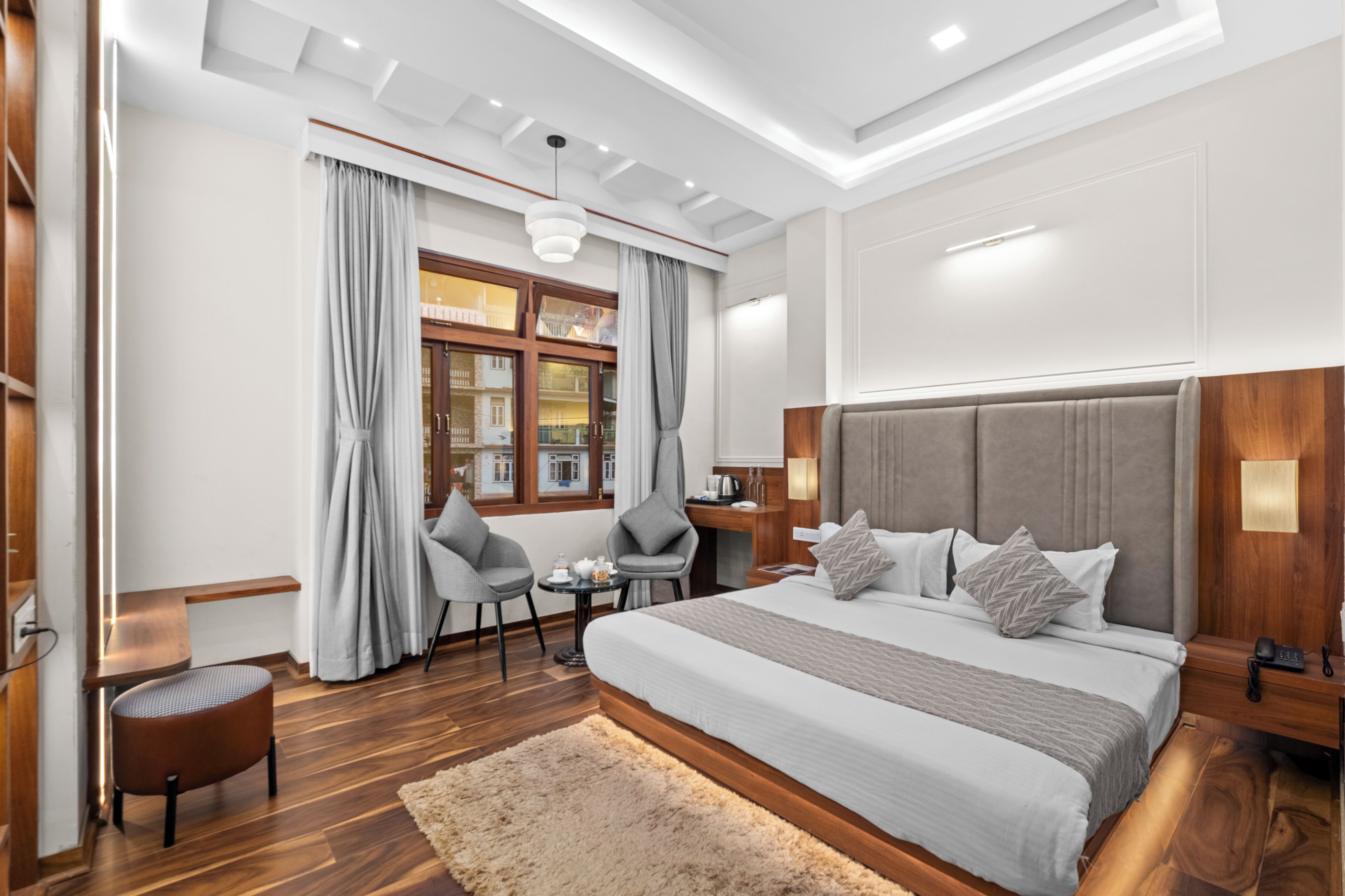 Suíte premium, vista para a cidade