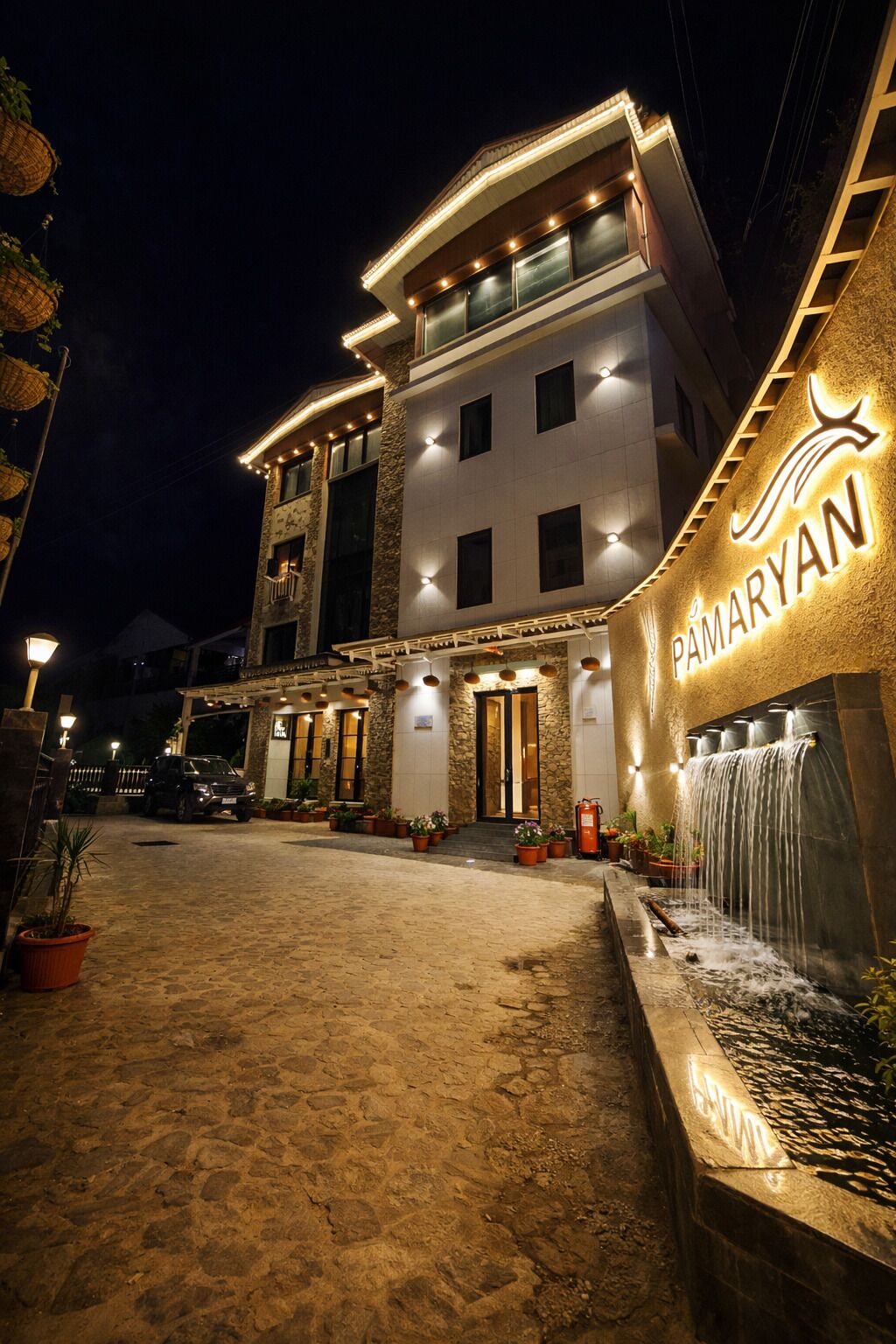 Fachada do alojamento