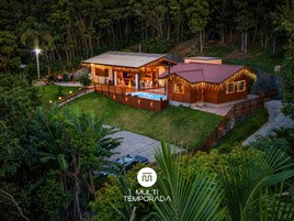 Casa de Campo Premium, acesso à piscina, vista para a montanha | Exterior