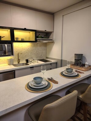 Estúdio | Cozinha privada