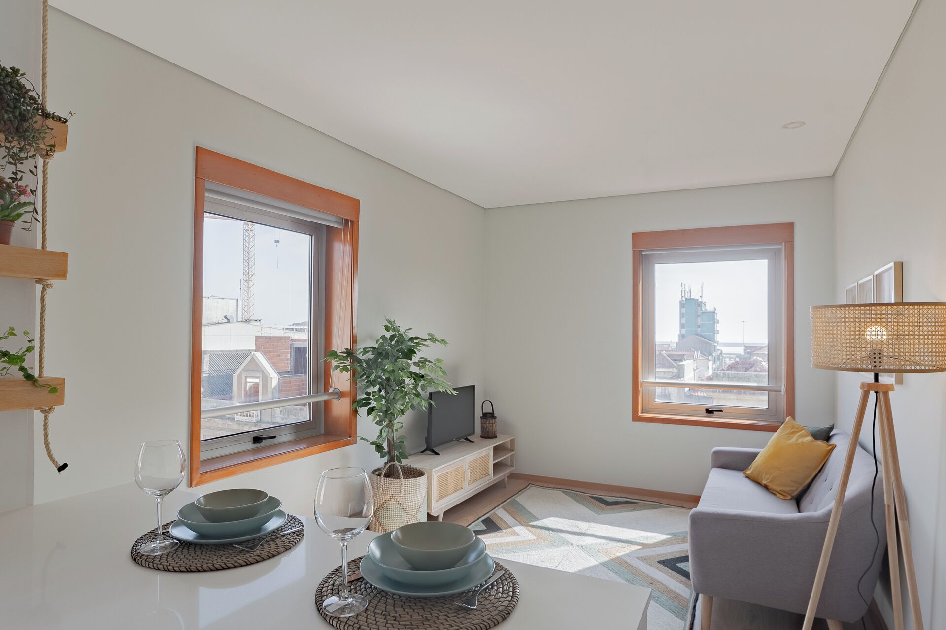 Apartamento, 1 cama queen-size e sofá-cama | Sala de estar