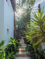 Entrada do alojamento