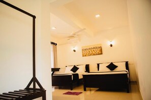 Quarto Quádruplo Deluxe, varanda, vista para a montanha