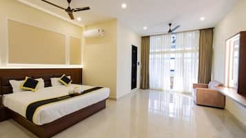 Quarto Duplo Deluxe, varanda, Vista para a cidade