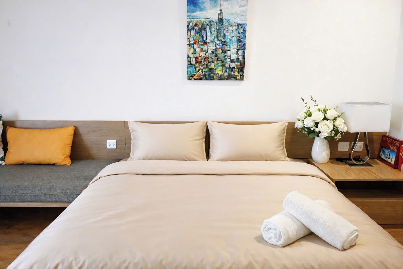 Estúdio de Luxo, varanda, Vista para a cidade