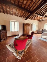 Suíte luxo, vista para o jardim | Parte interna