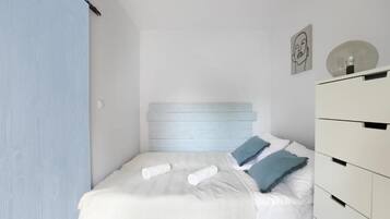 Apartamento, varanda, vista para o jardim