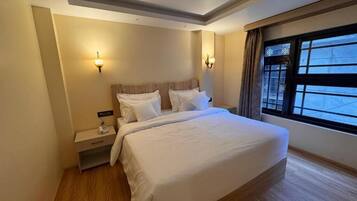 Quarto Duplo Deluxe, varanda, vista para a montanha