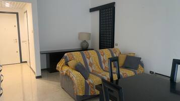 Apartamento Comfort, varanda, Vista para a cidade | Sala de estar