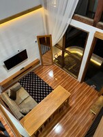 Casa de Campo Familiar, pátio, vista para a montanha | Interior