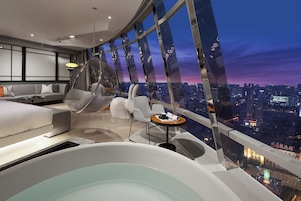 Suite-Estúdio Panorâmica, Vista para a cidade | Vista do quarto